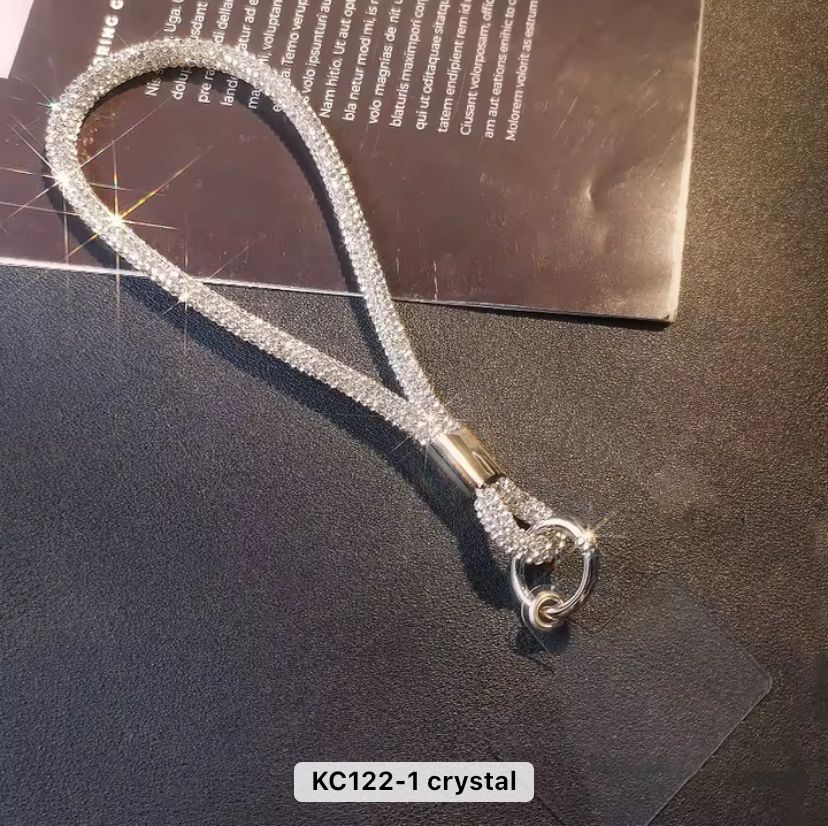 Luxury Mobile Phone Crystal Wrist Straps – SHANAQ Store